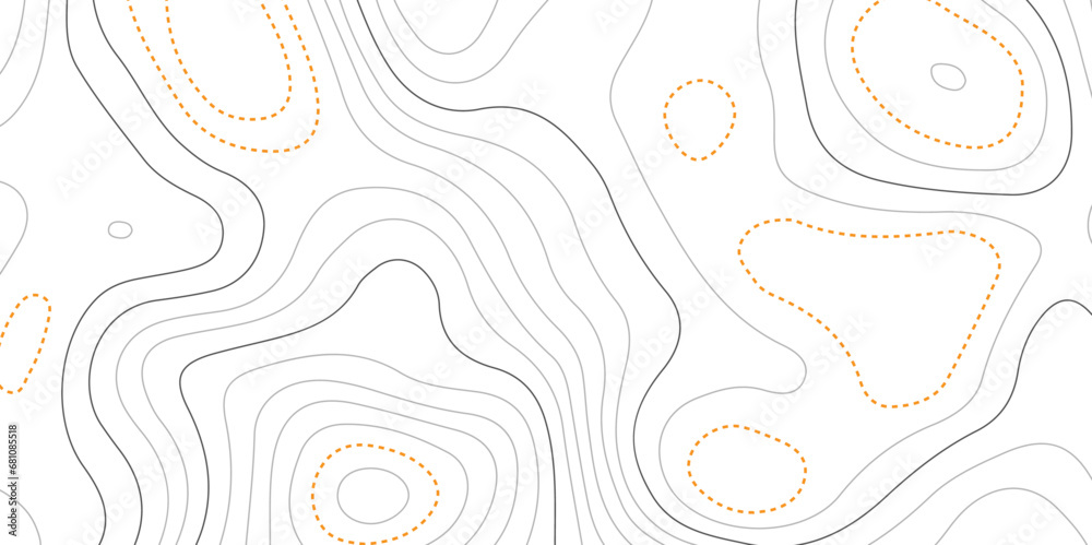 Abstract colorful wavy topographic map and curved lines background ...