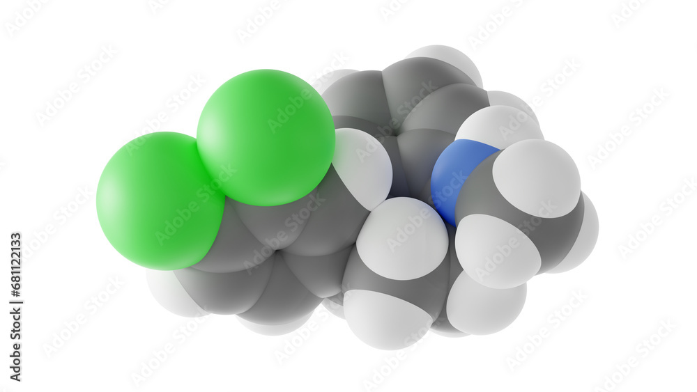 sertraline molecule, selective serotonin-reuptake inhibitors, molecular ...