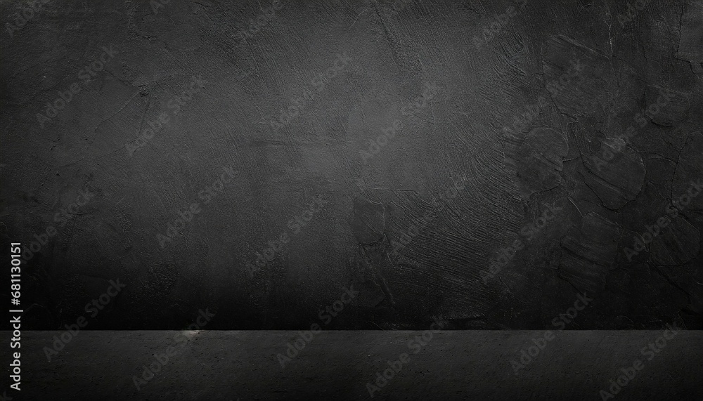 abstract black wall texture for pattern background wide panorama ...