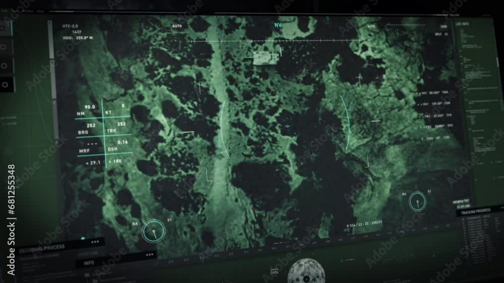 Military Mission Interface Connects To Combat Drone Launching Rocket ...
