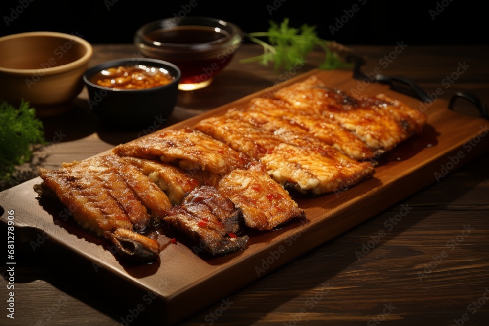 A freshly made batch of Bungeoppang, a traditional Korean street food ...