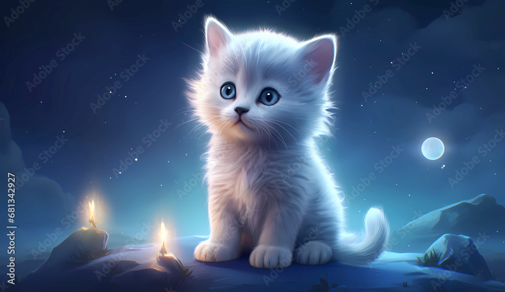 Cat Desktop Wallpaper,Cat Background,Cat Wall Art,Cat Digital Paper ...