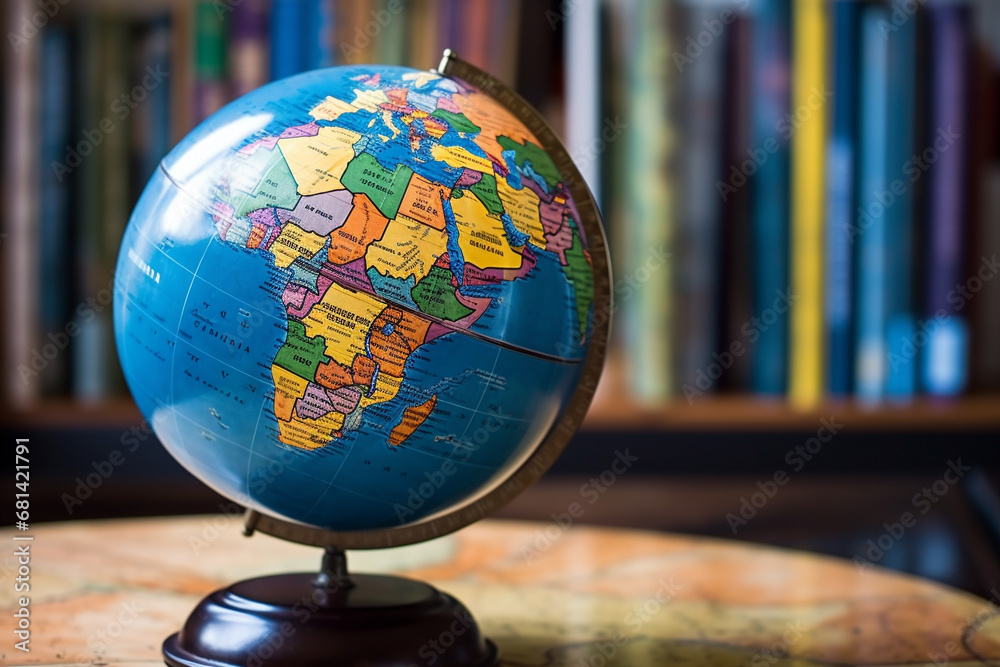 the educational and geographical value of Earth globe, emphasizing its ...