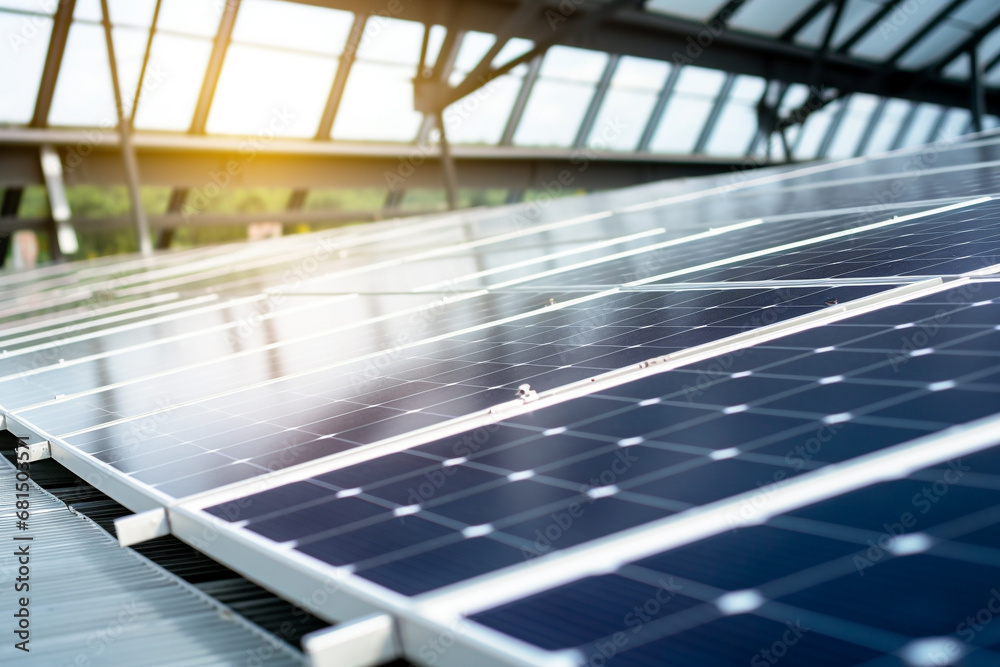 the aesthetic integration of solar panels into the roof of commercial ...
