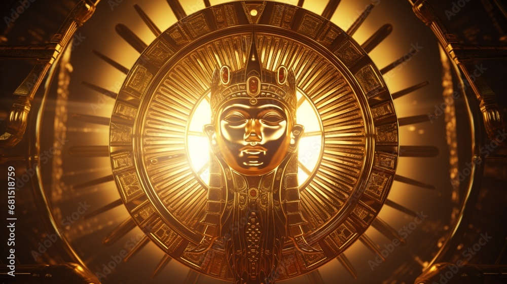 the significance of the Aten, the sun god, in ancient Egyptian ...
