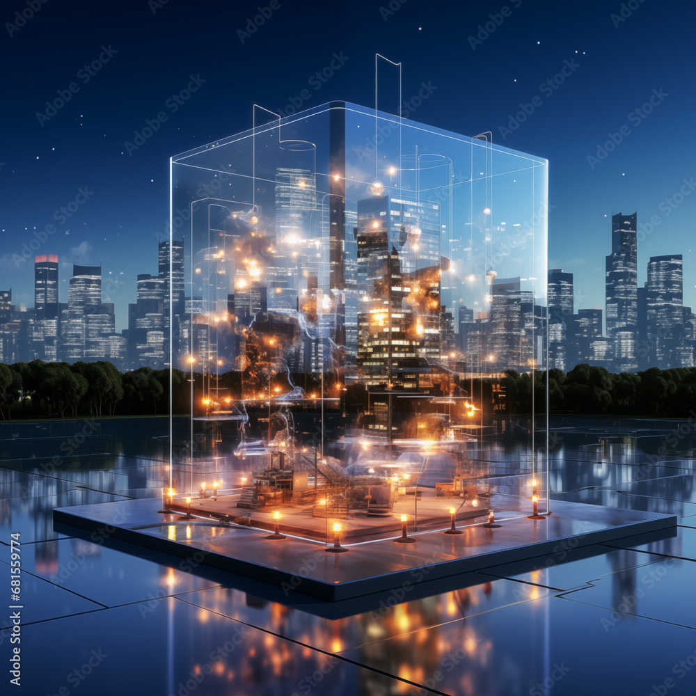 Futuristic Smart City: A Vision of Advanced Urban Architecture with ...