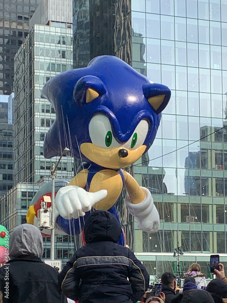 The 95th Annual Macy's Thanksgiving Day Parade Sonic the Hedgehog ...