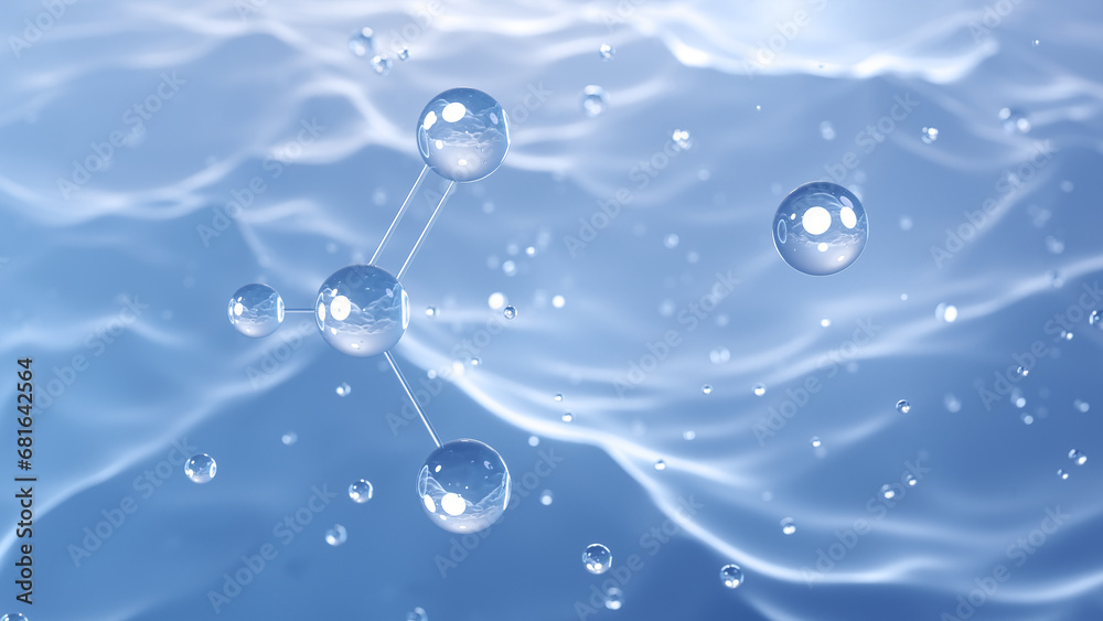 sodium formate molecular structure, 3d model molecule, preservative ...