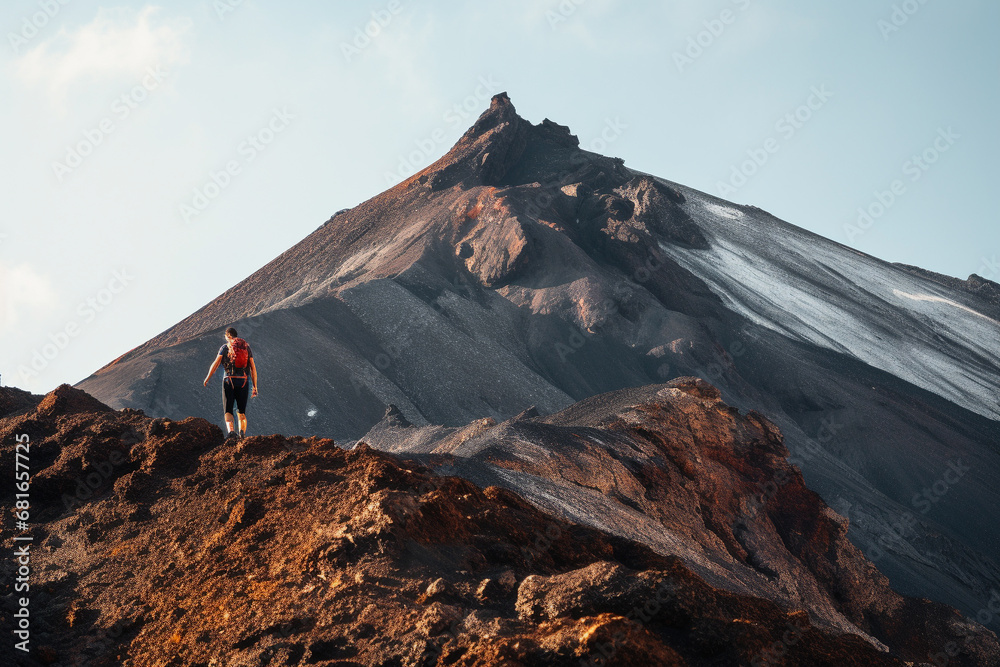 human with volcano's impressive and occasionally foreboding appearance ...