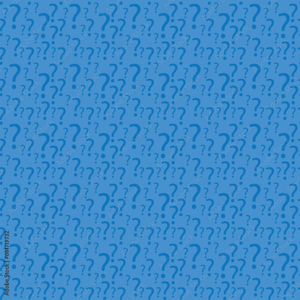 Blue background with question mark. Vector illustration Stock Vector ...