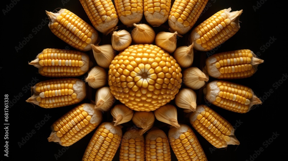 Toxic Corn Kernels Contaminated with Aflatoxin Stock Photo | Adobe Stock