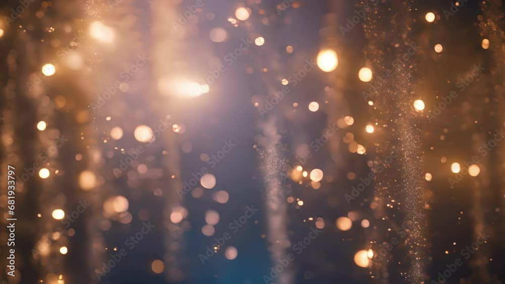 Video „gentle flickering stardust particles creates soothing ambience ...