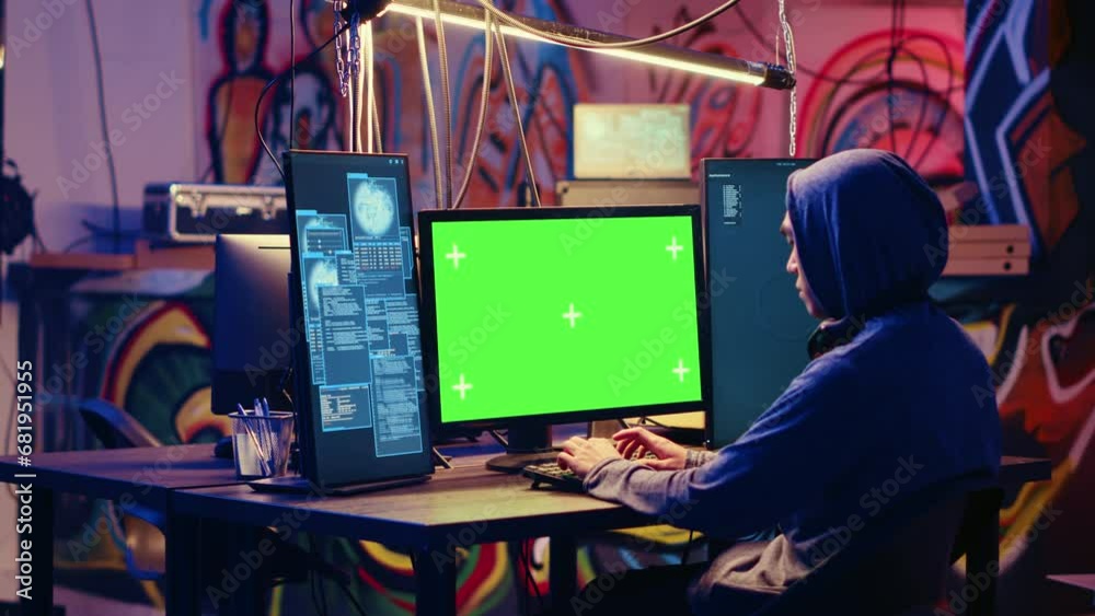 Hackers using green screen PC to code malware designed to exploit ...
