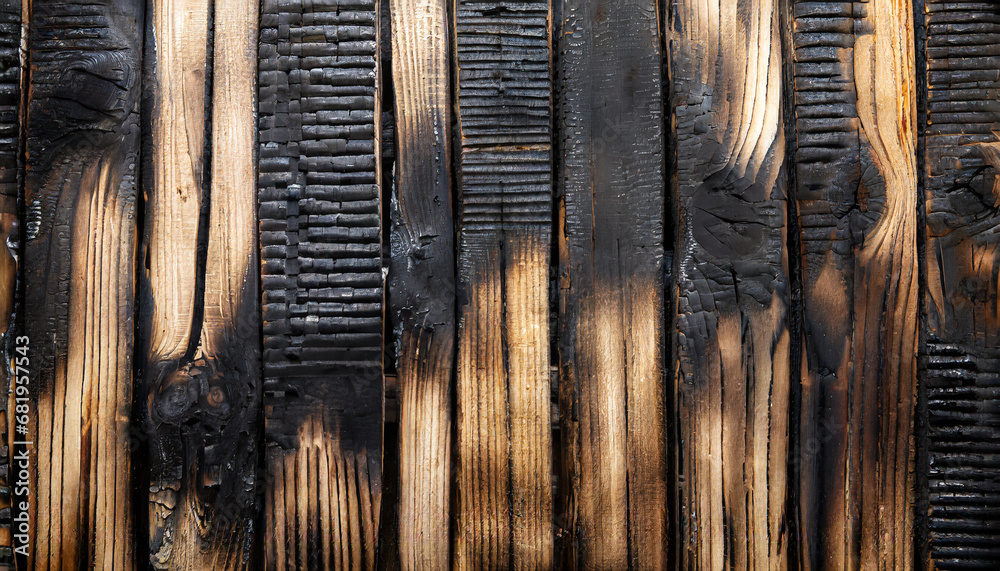 BBQ background. Burnt wooden Board texture. Burned scratched hardwood ...