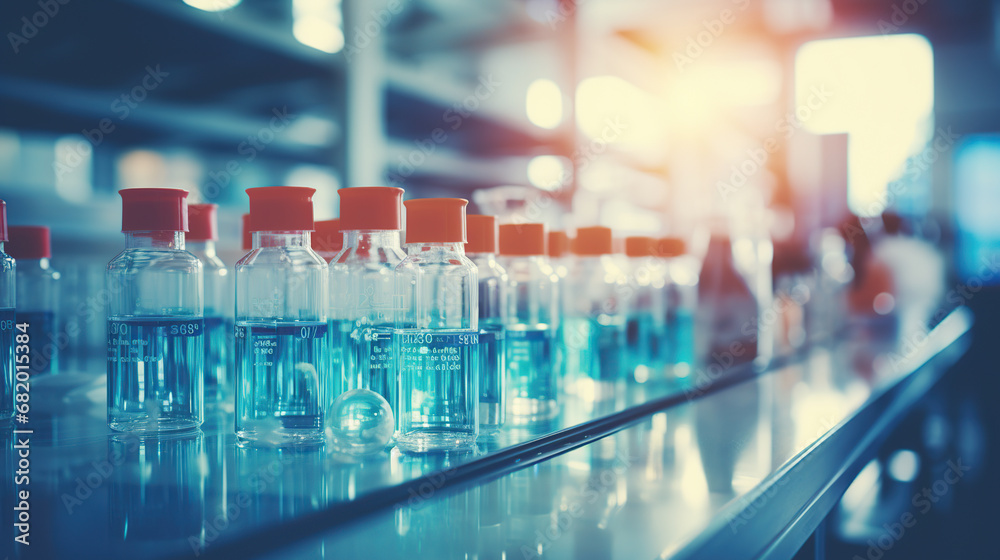 Hospital Laboratory Medical Test Room Bokeh Scene Background Stock ...