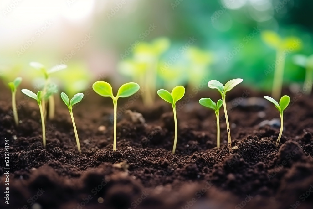 idea of using gardening soil to transform seeds into flourishing plants ...