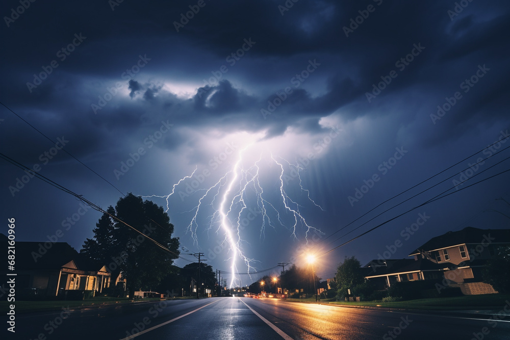 Foto de thunder brings a sense of anticipation and power to a storm ...