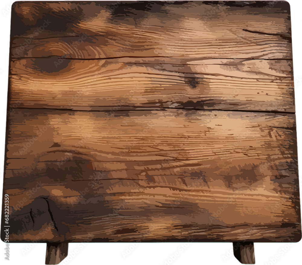 Wooden board clip art Stock Photo | Adobe Stock