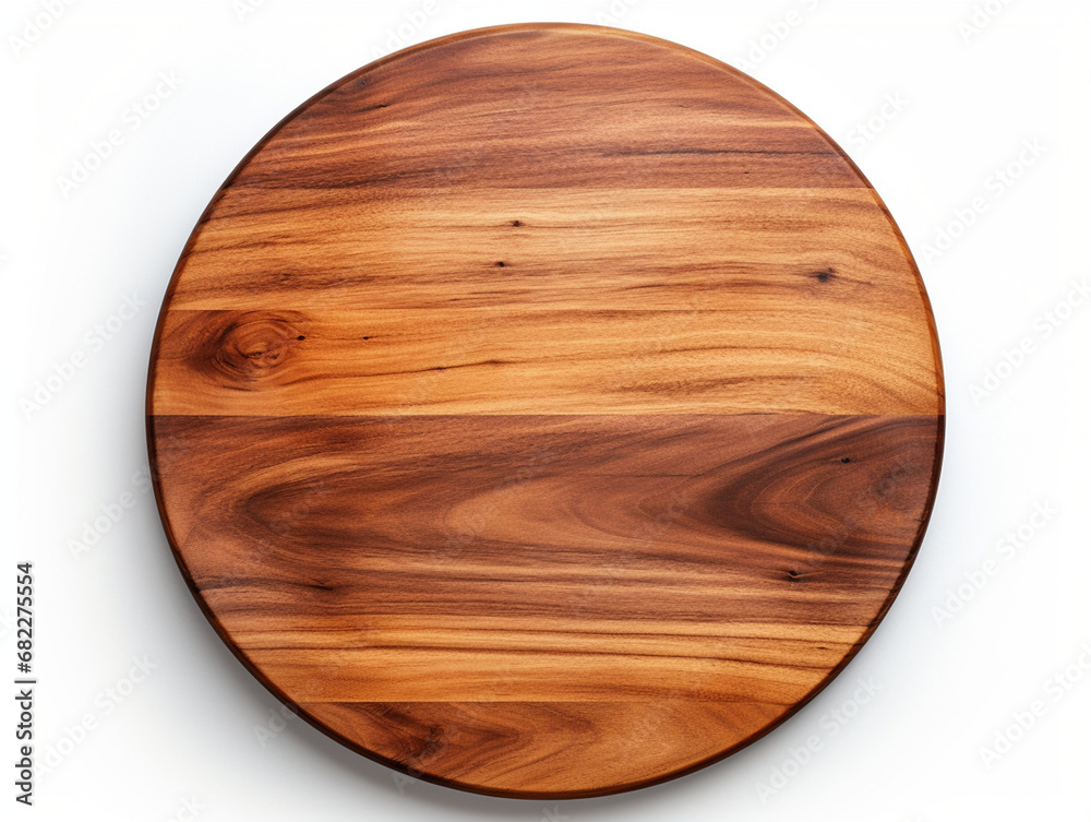 the wooden board is shown upside down on a white background, in the ...