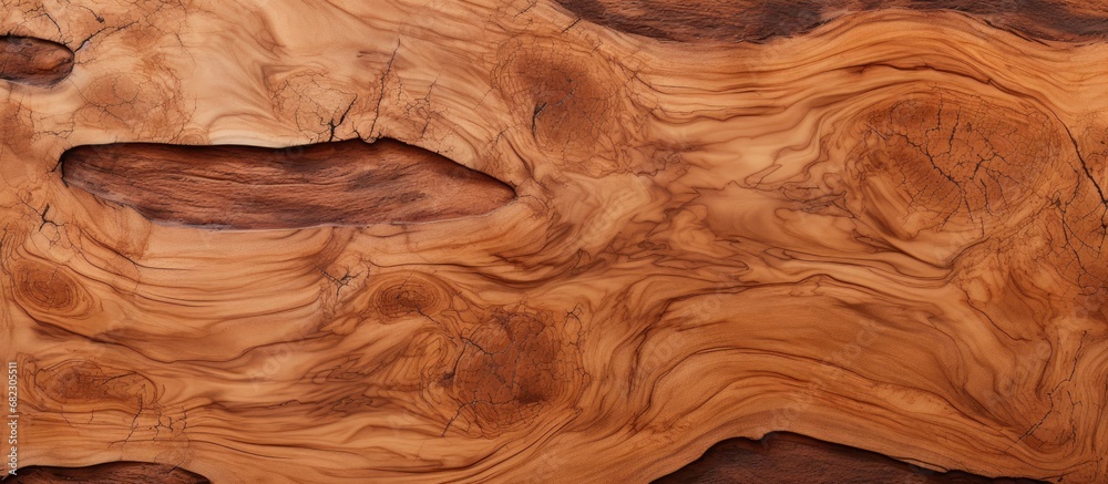 From a top view, a photo captured the natural beauty of the macro-sized ...