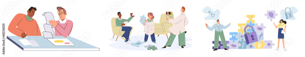 Game therapy vector illustration. Games can be used as therapeutic ...
