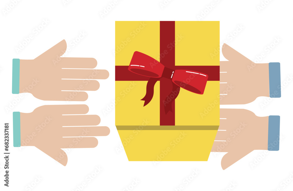 gift-giving,celebrating,gift that keeps on giving, top view,The Act of ...