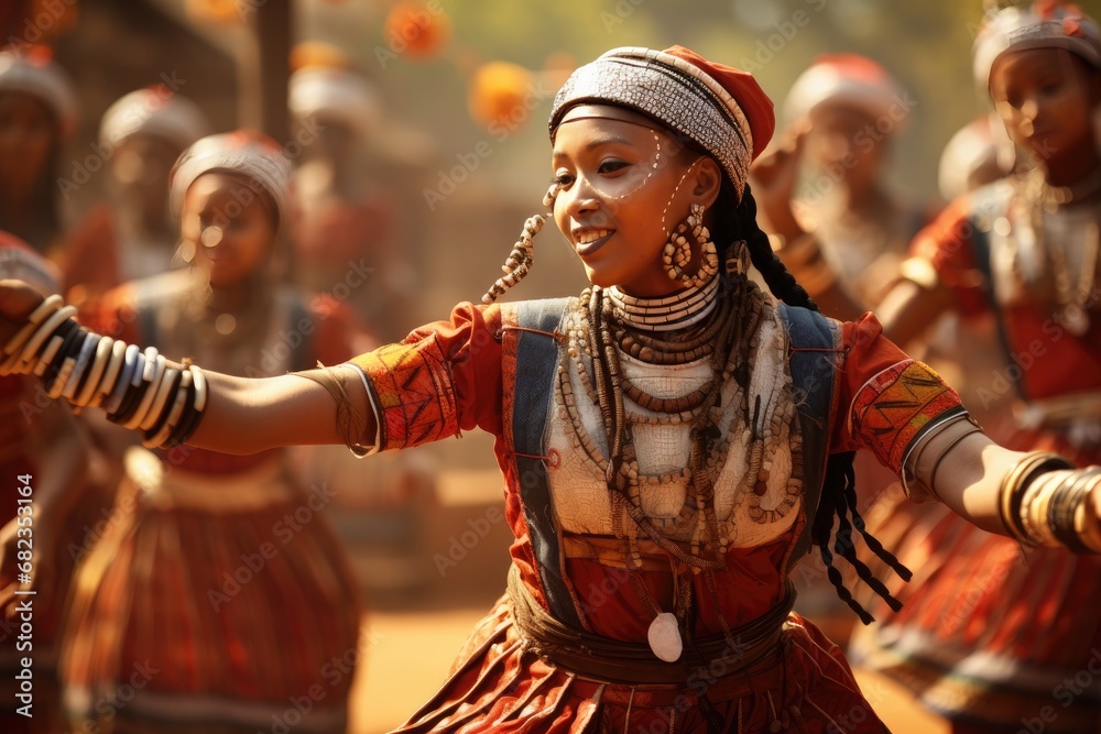Exuberant African Traditional Dances Depicting Cultural Vibrancy and ...