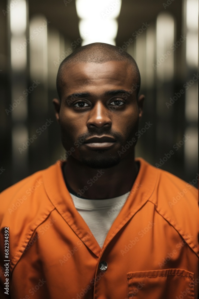 African American inmate, incarcerated African American, black prisoner ...