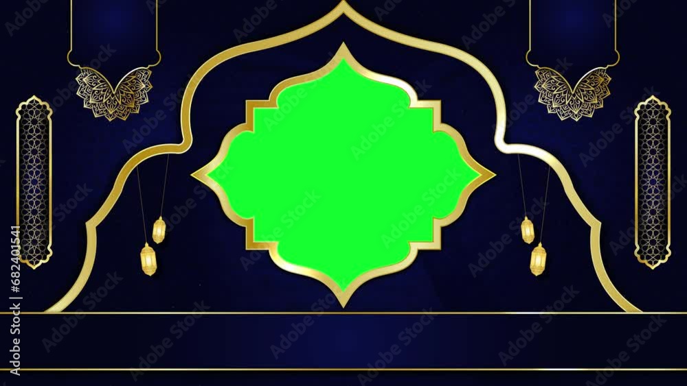 animated luxury islamic background , muslim mosque , islamic design ...