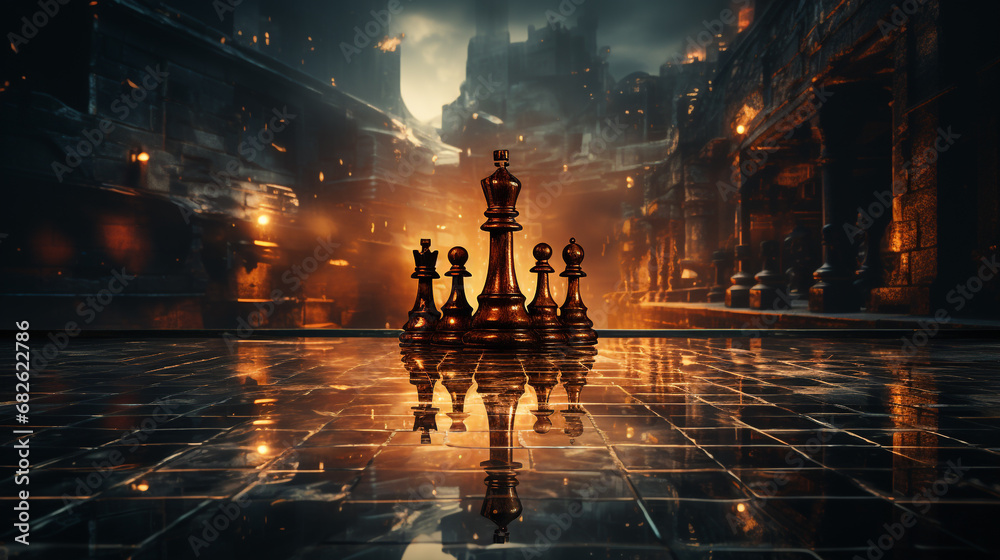 chess game background Stock Photo | Adobe Stock