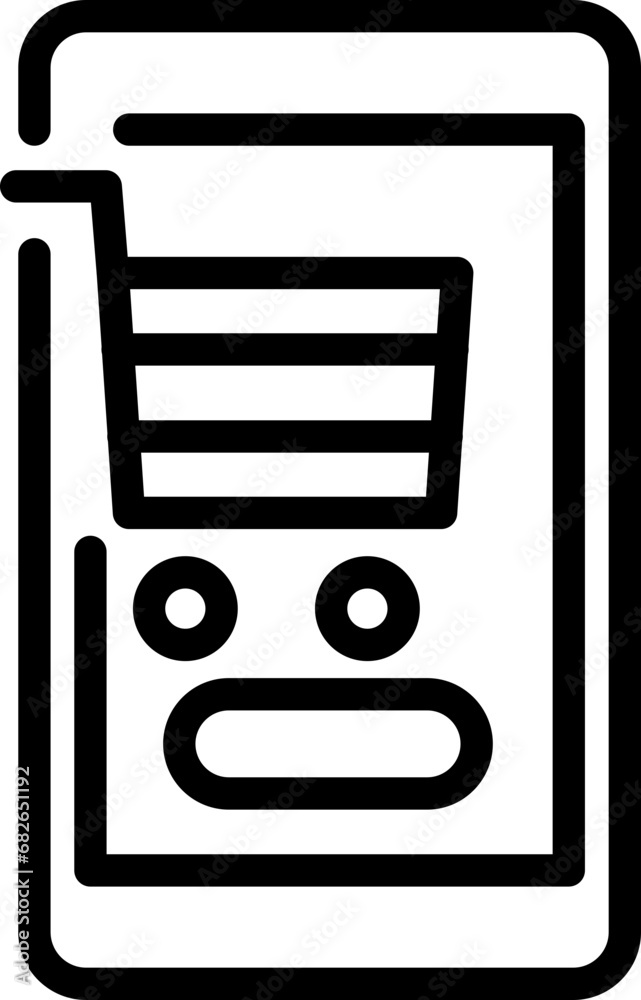 Shopaholic's Paradise: Creative Cart Icons for Stunning Designs Stock ...