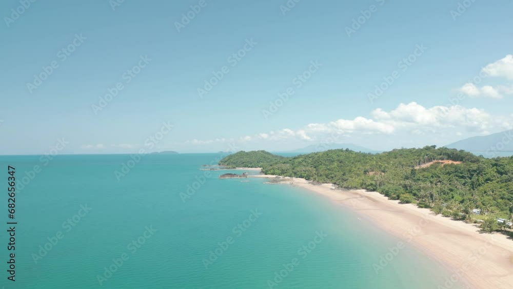 Beautiful Paradise Drone Aerial View Telok Melano Sarawak, Kampung ...