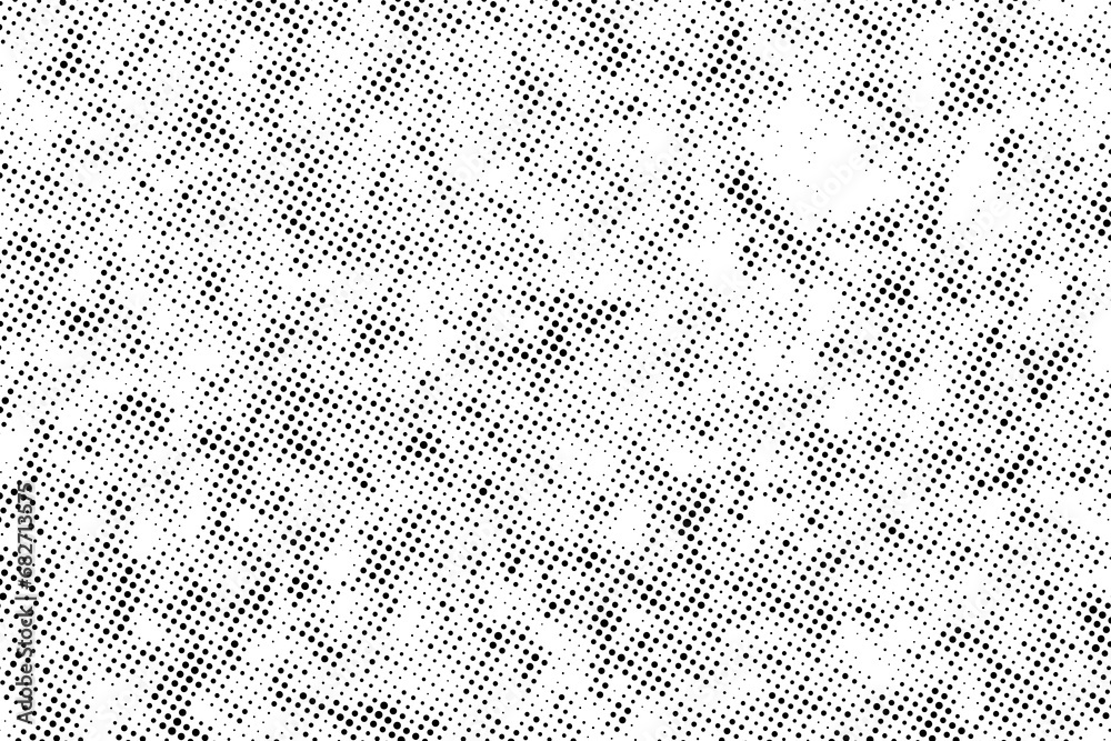 Vector black dots pattern effect. Halftone texture background. Stock ...