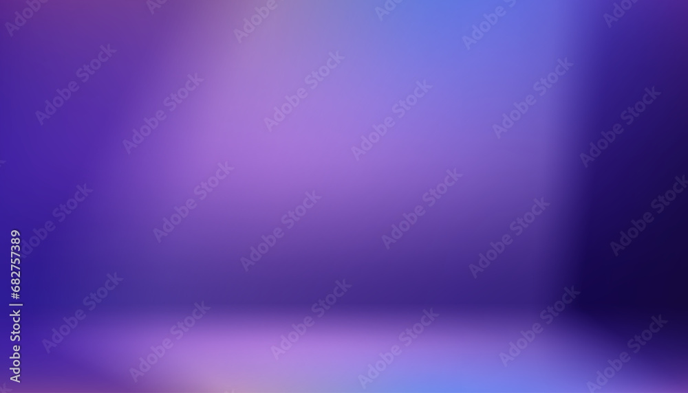 Studio background,Empty Room lilac ombre color wall and flooring ...