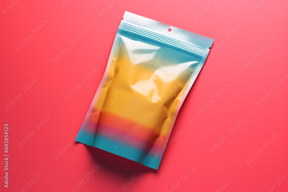A Blank Plastic Ziplock Bag Mockup, Ready to Transform into Innovative ...