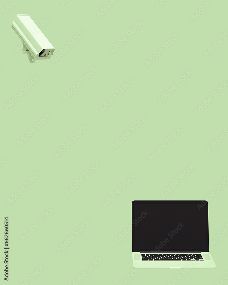 Cyber security laptop CCTV online privacy internet safety internet ...