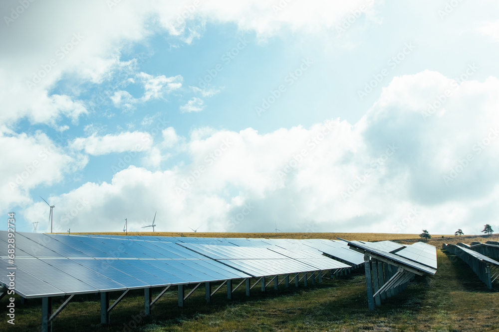 Resilient Italian mountainous landscape with large expanses of hills ...
