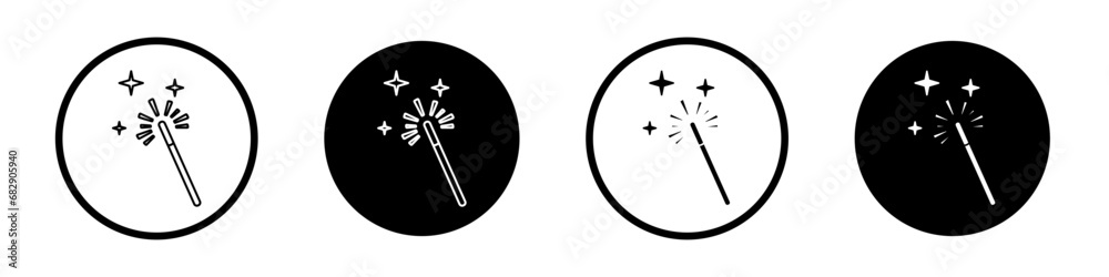 Retouch vector icon set. Retouch vector symbol in black and blue color ...
