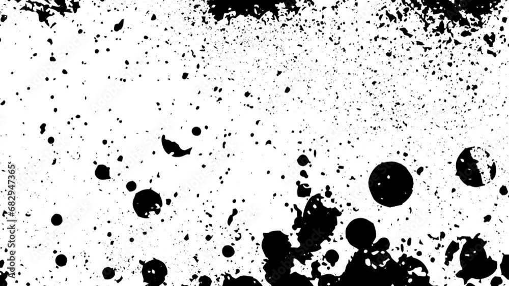 Distress looped grunge texture template. Cracked and textured endless ...