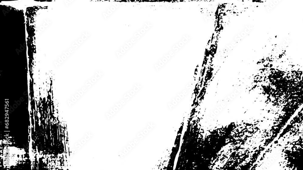 Distress looped grunge texture template. Cracked and textured endless ...