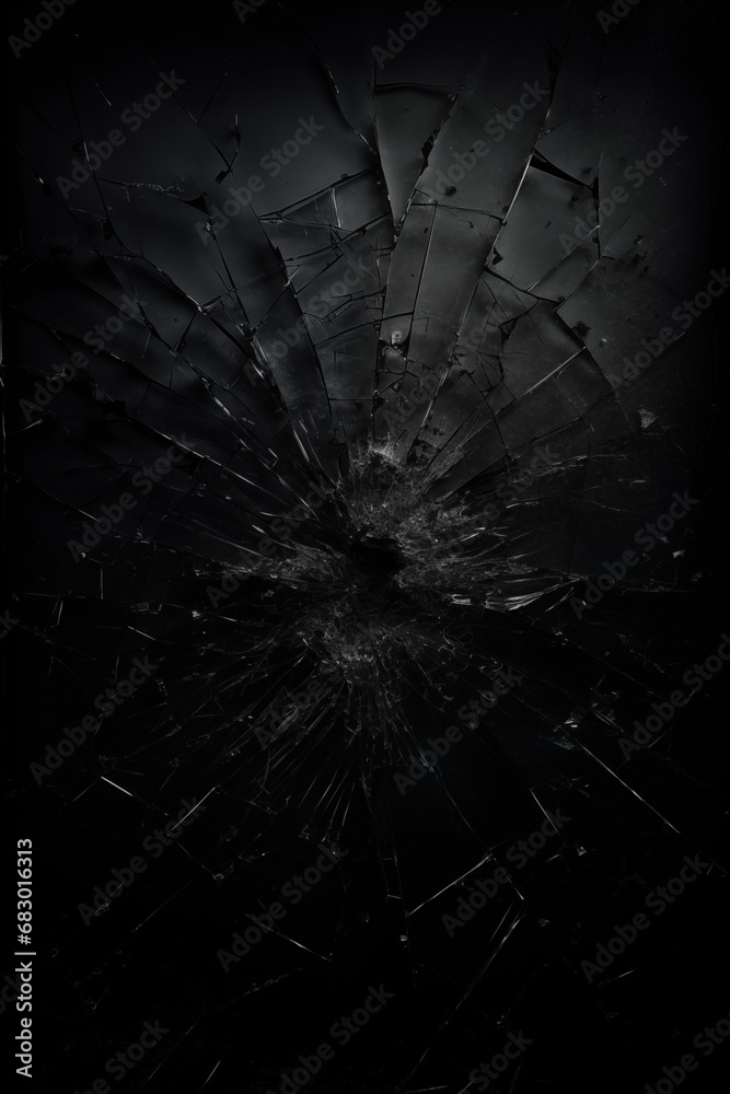 Dark Shattered Laminated Glass Texture - Thriller, action, suspense ...
