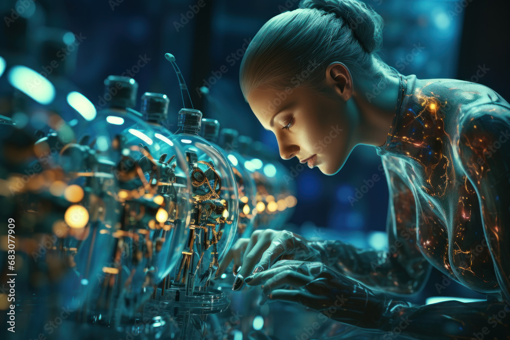 Nano-robots repairing and enhancing the human body from within ...