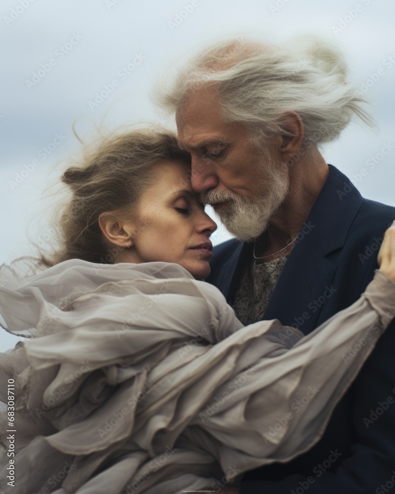Old lovers, eternal love. The timeless love story of old lovers who ...