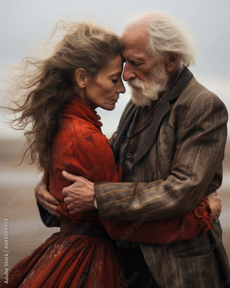 Old lovers, eternal love. The timeless love story of old lovers who ...