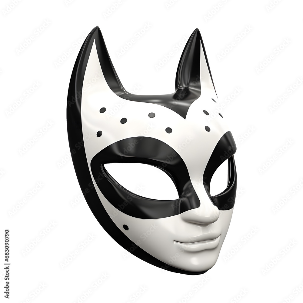 new years festival mask clipart, celebration clipart, mask clipart, cat ...