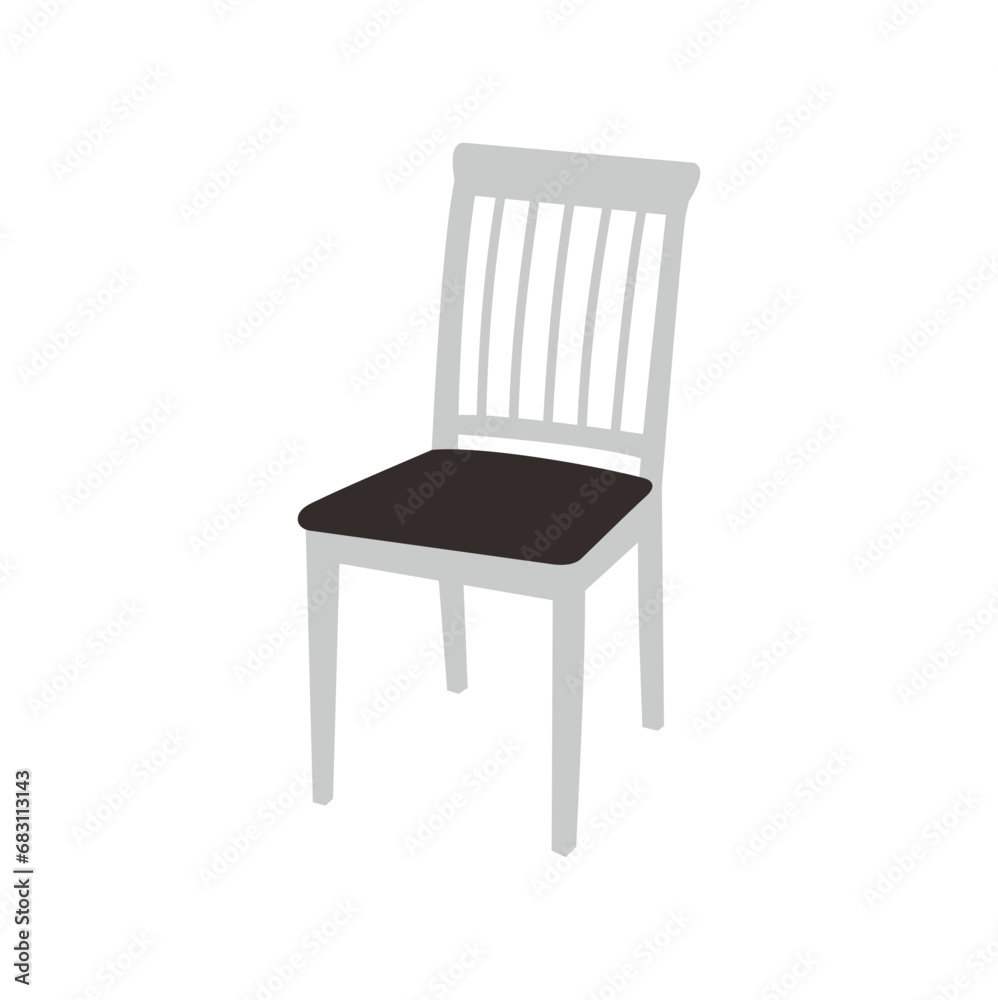 Vektor kursi furnitur nyaman ilustrasi kursi kantor bisnis atau kursi ...
