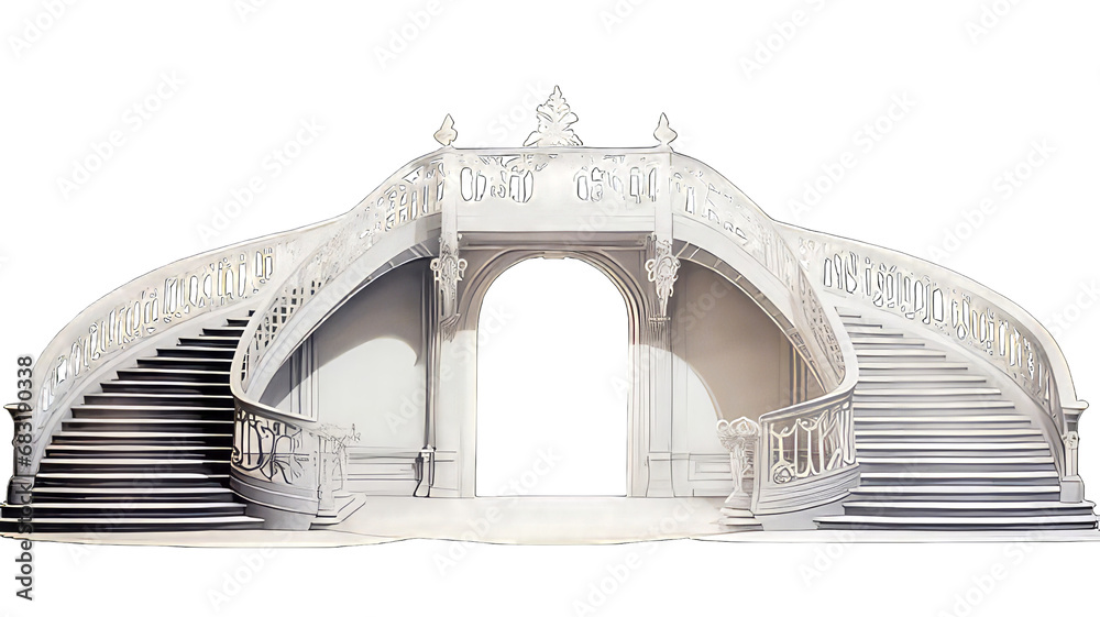 Antique Stair png, transparent, without background, no background, PNG ...