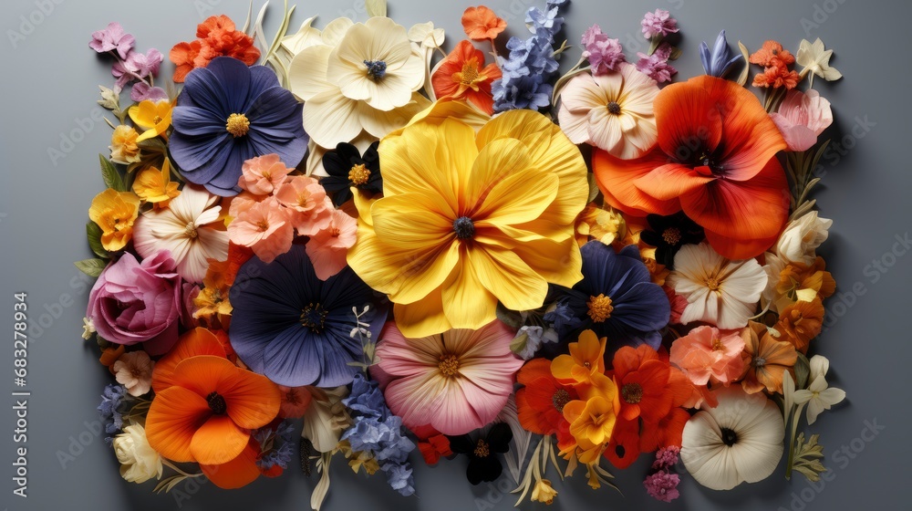 Flower Font Alphabet, HD, Background Wallpaper, Desktop Wallpaper Stock ...