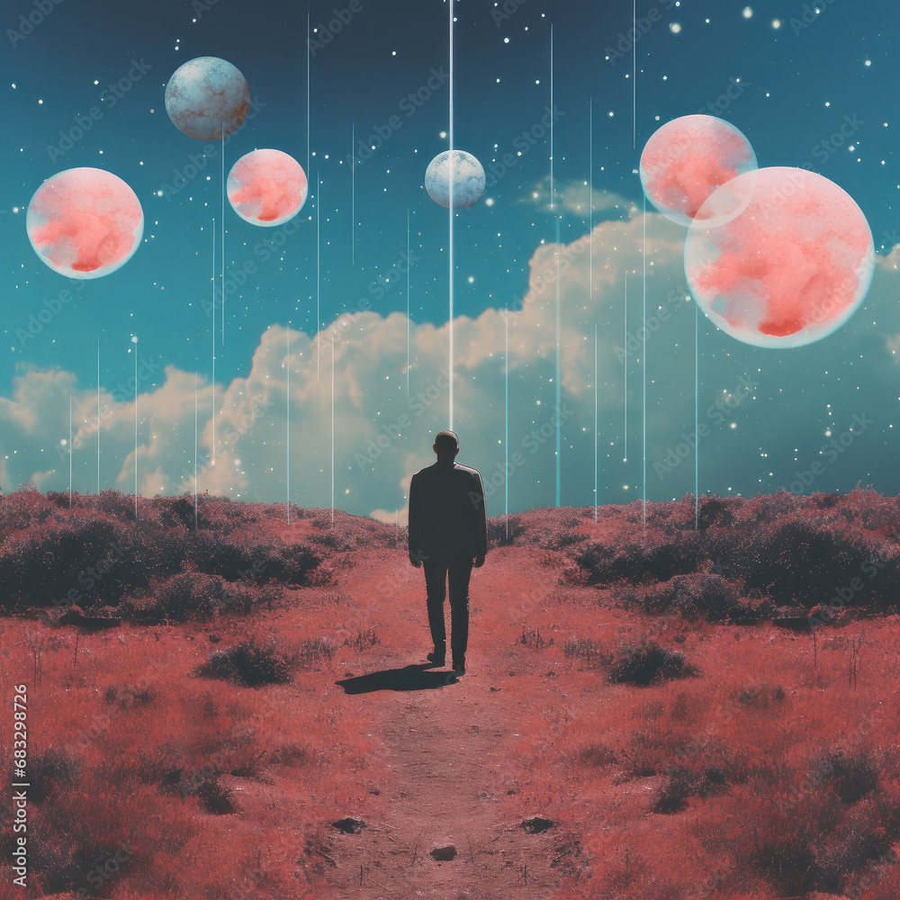 Ephemeral Echoes Weirdcore Dada Surreal Lofi Album Cover Art - Minimal ...