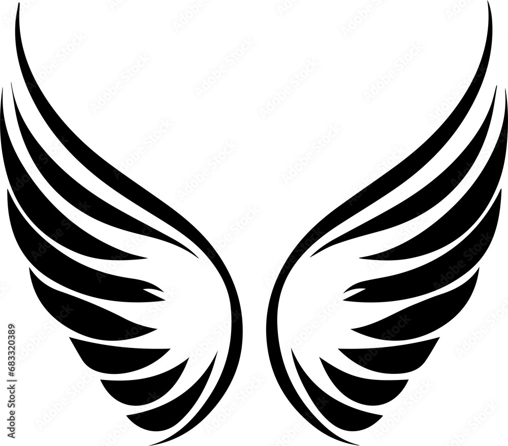 Heavenly, divine wings, celestial beings, ethereal feathers, spiritual ...